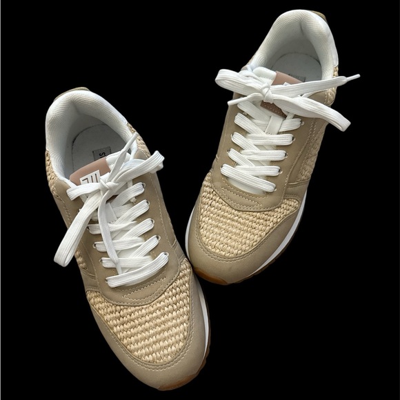 Steve Madden | Shoes | Steve Madden Kincaid Raffia Sneakers | Poshmark